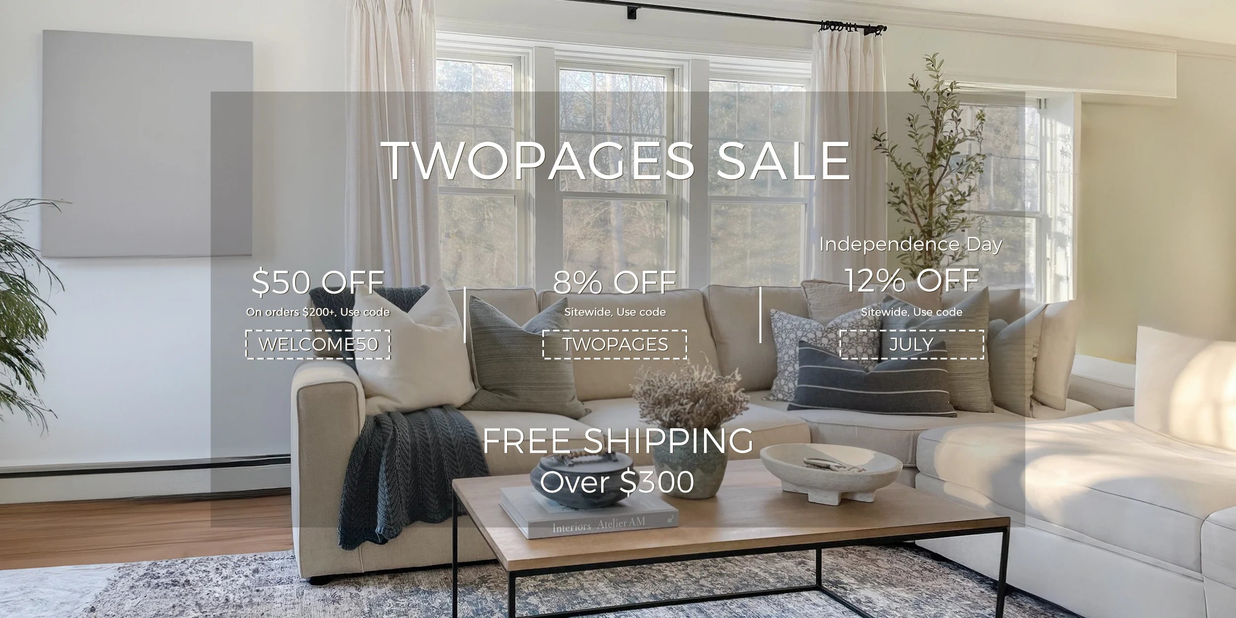 Exclusive Discounts & Offers | Twopages Curtains